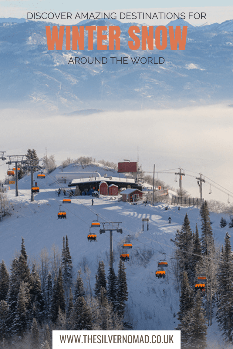 21 Amazing Destinations for Winter Snow around the World | The Silver Nomad